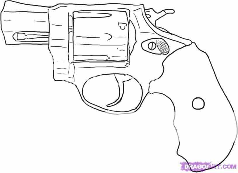 how-to-draw-a-snubnose-38-special-revolver-step-4.jpg Photo by ...